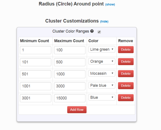Cluster color by cluster size - EasyMapMaker blog